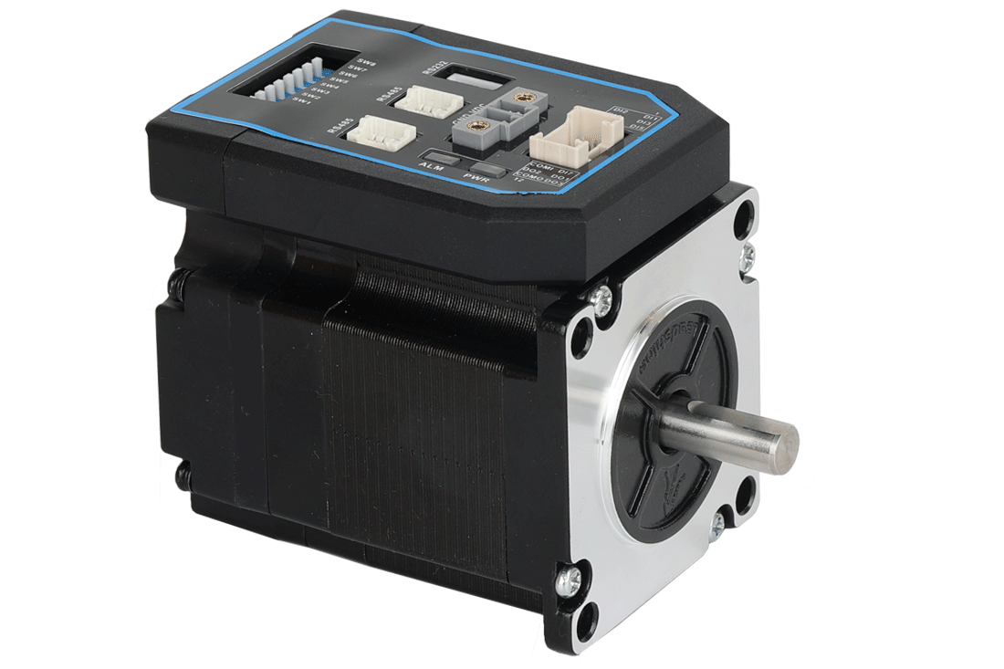 Hybrid servomotor 2.3 Nm - Nema 23 with integrated Modbus driver | Soprolec